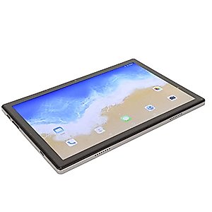 Aqur2020 Tablet PC, Tablet Grey 100-240V Octa Core CPU Processor for Travel for Home (US Plug)