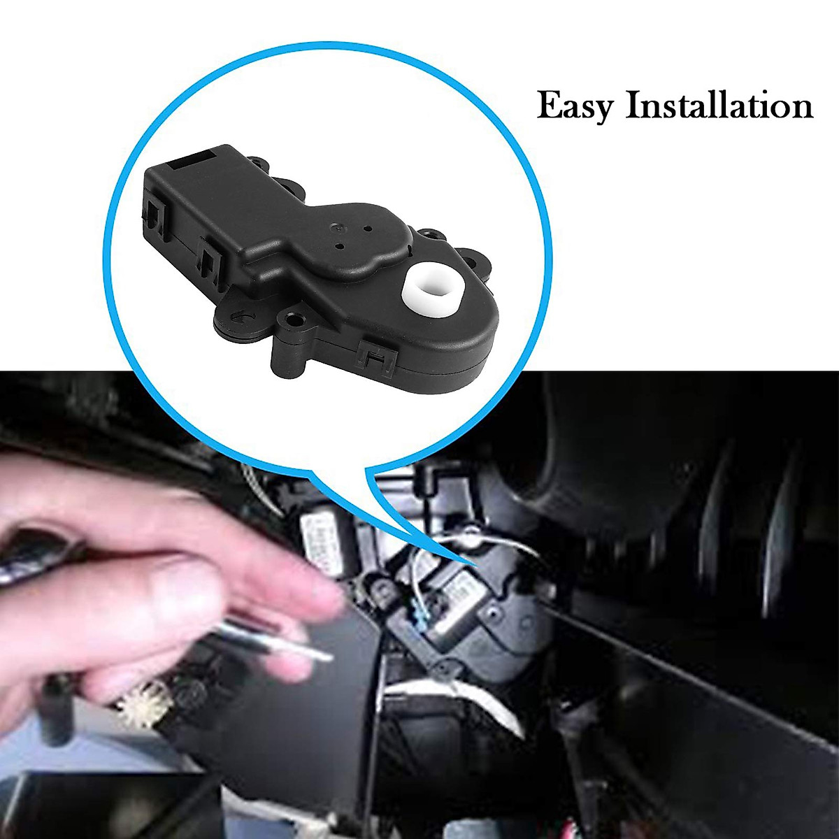 604-132 HVAC Blend Door Actuator Replacement for 2004-2012 Chevy Colorado & GMC Canyon, 2003-2006 Chevy SSR, 2003-2008 Pontiac Vibe, Replace OE# 10393075, 88970277, 1572794