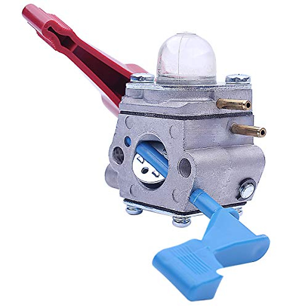 Adefol C1U-W12A Carburetor for Poulan FL1500 FL1500LE 952711486 Craftsman with Adjusting Tool Air Fuel Filter Line Tune Up Kit Gas Leaf Blower 530071629 C1U-W12B