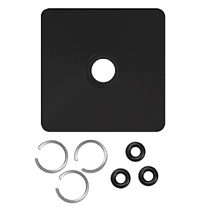 Bzsunway 3/8" Impact Wrench Retaining Ring Clip with O-Ring Compatible with Milwaukee Type (3 Sets)