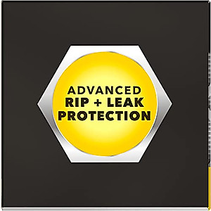 Glad Large Drawstring Trash Bags, ForceFlex 30 Gallon Black Trash Bags, 25 Count