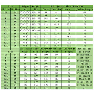 Men’s 3 piece Suit Solid Two Button Slim Fit Peak Lapel Tuxedo Set for Wedding Business Party Blazer Vest Pants Set Silver S