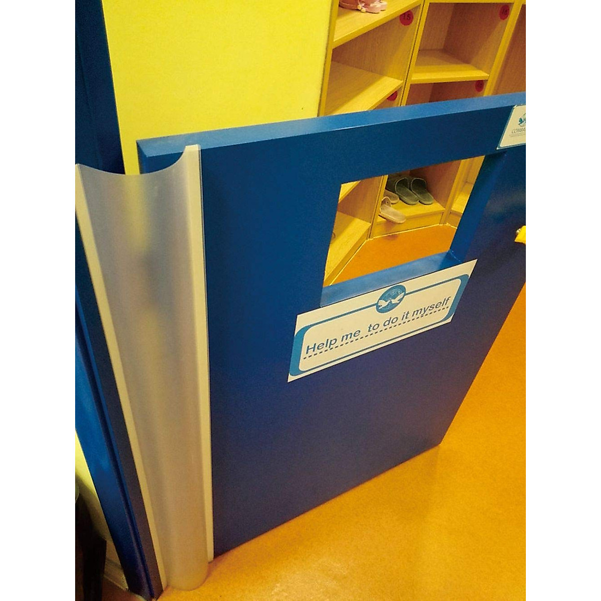 AILUOQI Finger Pinch Protector Guards for Home, Inside, Outside, Flush Door Hinges, Gates and Pivot Doors. Door Shield Guards for Kids. Roll-up Design 47.2" H, 6.7" W