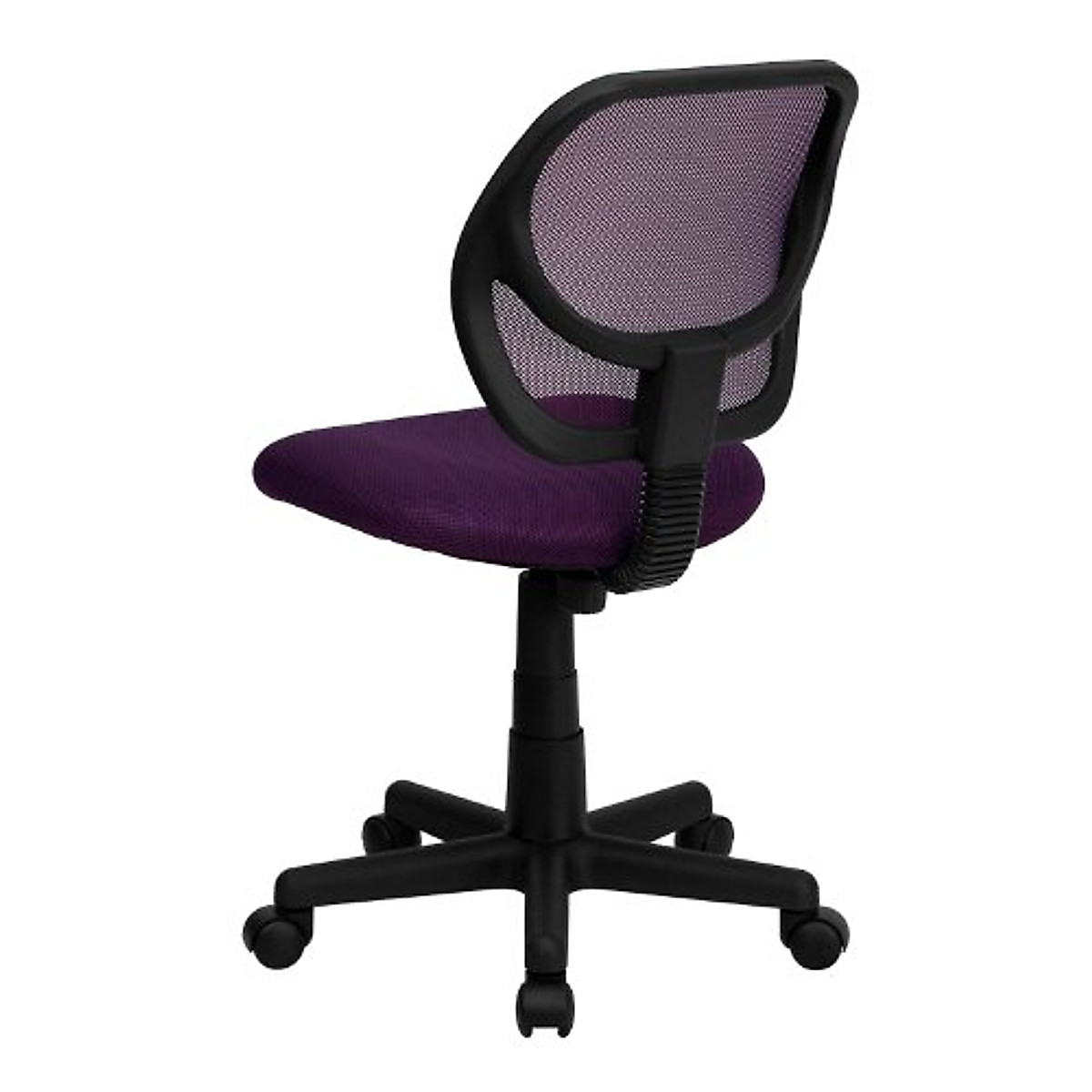 Flash Furniture Neri Low Back Purple Mesh Swivel Task Office Chair