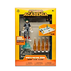 McFarlane Toys - My Hero Academia Role Play - Sports Festival Arena + MIDORIYA Figure