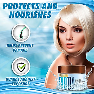 PURE NATURE Biotin Shampoo and Conditioner Set and Biotin Hair Mask