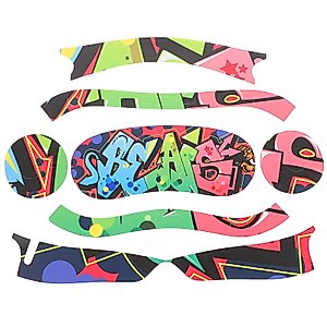 Angoily 1 Sheet Pico 4 Stickers Vr Headset and Controller Sticker Vr Headset Controller Sticker Vr Headset Sticker Vr Glasses Wrap Skin Vr Headset Skin 3D Headwear Protective Sticker PVC