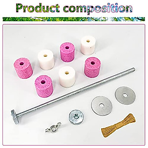 Bird Toys, Parrot Toys, Natural Quartz Sand Rod, Bird Perch Rod, cage Accessories, Suitable for Macaws, buki Birds, Love Birds, Finches, Small and Medium-Sized Birds Habitat