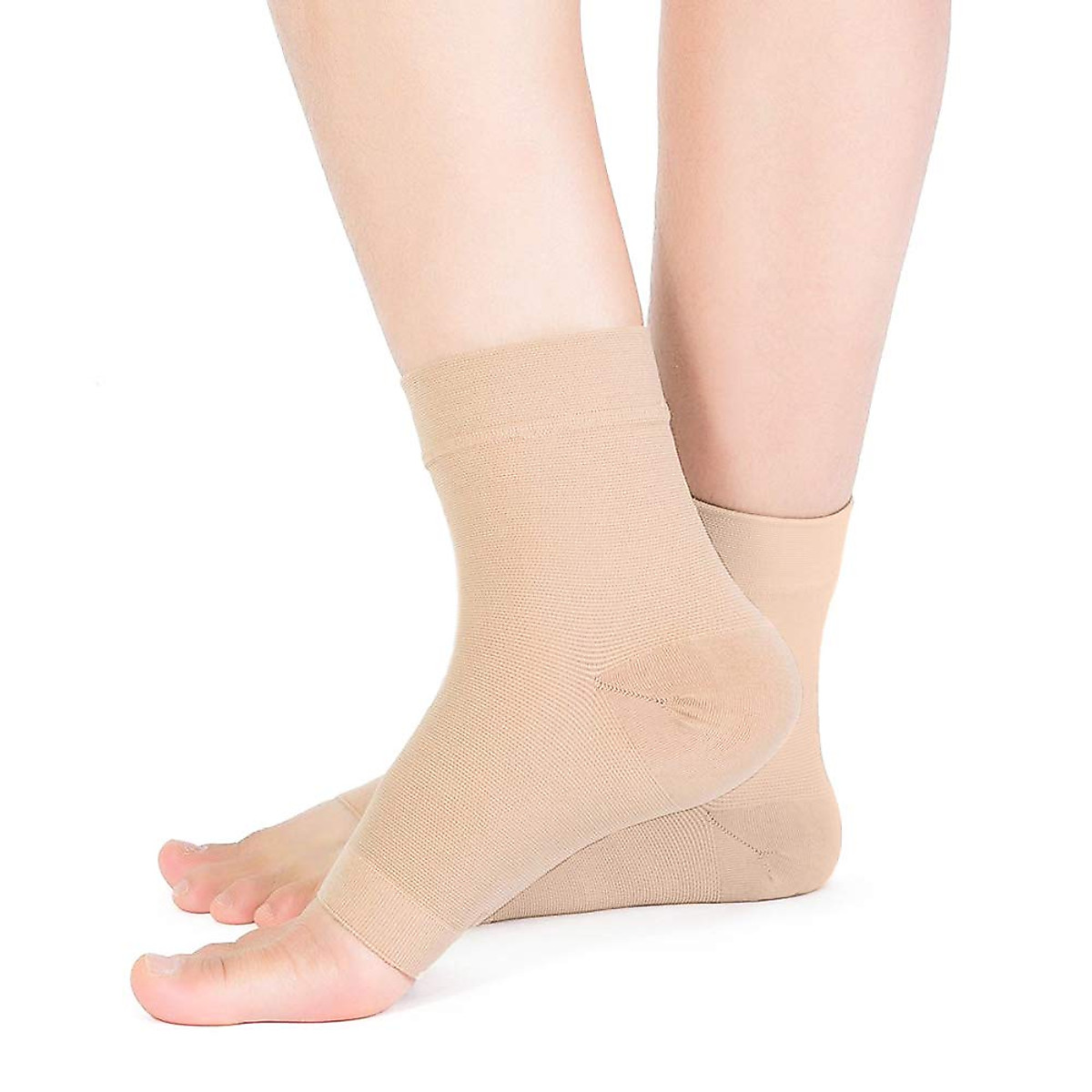 SPOTBRACE Medical Compression Breathable Ankle Support Men Women, Elastic Thin Ankle Brace, Pain Relief Foot Sleeve for Unisex Swelling, Achilles Tendonitis, Plantar Fasciitis and Sprained