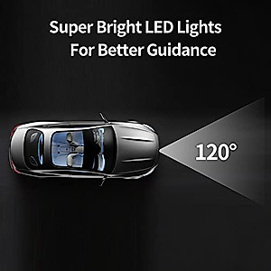 ViaBecs Rear View Camera 120° Wide Angle of View, IP168 Waterproof Night Vision Hd and Backup Camera, Suitable for Car Pickup Truck SUV RV Truck