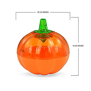 ASPECTEK Fruit Fly Trap Pumpkin Shape, Pack of 2, Orange