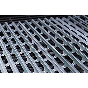 Shiny Innovations - Food Grade Aluminum Disposable Grill Grate Liners, Pack of 12 Grill Toppers/Liners (12 x 20 Inch)