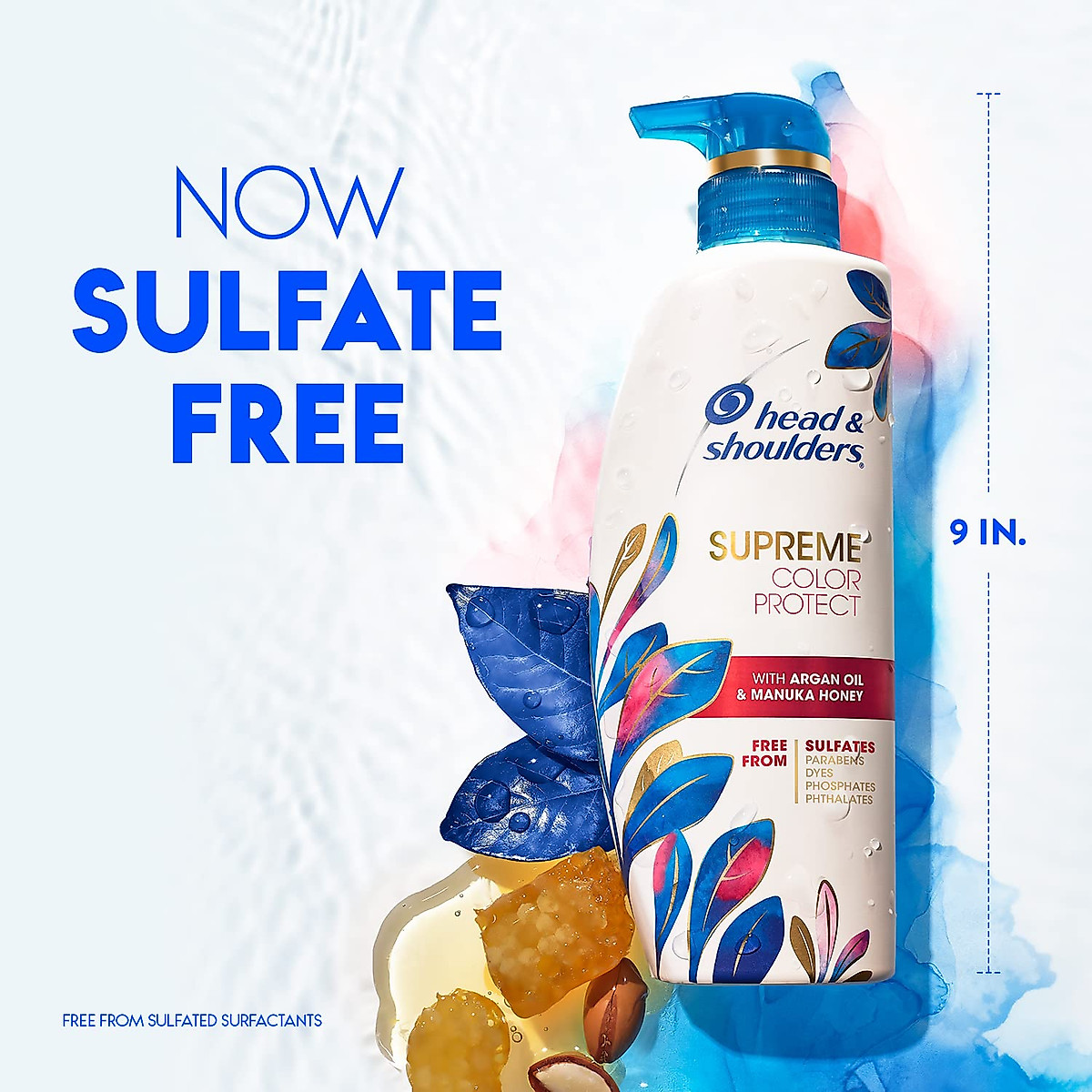 Head & Shoulders Supreme Sulfate Free Color Protect Shampoo 11.8 oz