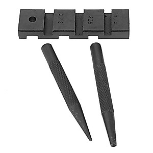 Hicello 3PCS Pocket Chainsaw Breaker, Chain Saw Repairing Mending Tool Set, Rivets and Link Removal Tool for Punch and Joiner Professional Chain Breaker Joiner Mending Kit