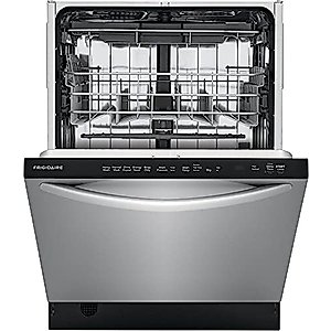 Frigidaire FDSH4501AS 24" Built-In Dishwasher EvenDry ESTAR 5 Cycles