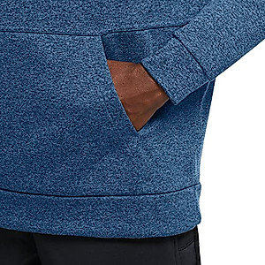 Nike Men's Therma Training Hoodie (as1, alpha, 2x, regular, regular, Hydrogen Blue/Black, XX-Large)