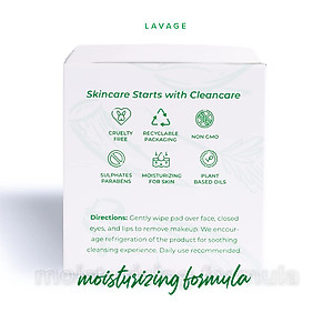 LAVAGE Makeup Remover Cleansing Pads