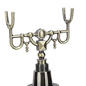 Vintage Landline Phone,Retro Style Home Landline Round Dial Wired Telephone Business Office Desktop Fixed Phone,DTMF and Desk Telephone Vintage Telephone for Living Room Bedroom,St