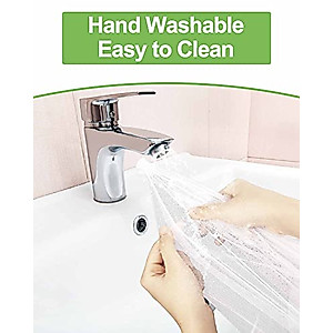 Lauon Large Food Cover,6 Pack Mesh Food Tent,17"x17",White Nylon Covers,Pop-Up Umbrella Screen Tents,Patio Net for Outdoor Camping, Picnics, Parties,BBQ,Collapsible and Reusable