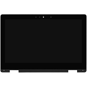 WARWOLFTEAM 11.6inch LCD LED HD 40Pins IPS Touch Screen Digitizer Replacement Display Bezel Assembly B116XAB01.5 Compatible with Asus Chromebook Flip C214 C214M C214MA C214MA-YS02 P/N: 90NX0291-R20010