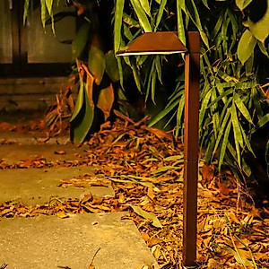 Malibu Outdoor Landscape Lighting Low Voltage Led Pathway Light 22 Lumen Floodlight 12V Warm White Garden Light for Driveway Yard Lawn Equinox 2101-01