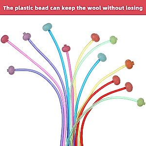 Tunisian Crochet Hooks Set 2-8 mm Aluminum Afghan Crochet Hooks, 3.5-12 mm Plastic Cable Weave Knitting Needle with Storage Bag, Scissors, Stitch Markers, Blunt Needles, Measure Tape for Beginner