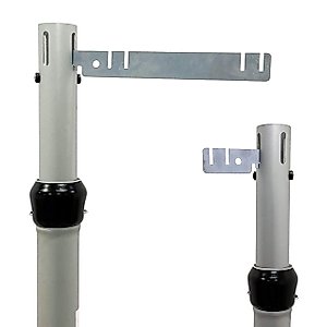 Crossbar Valance Hanger, for Pipe and Drape (3" Hanger, 2 Pack)