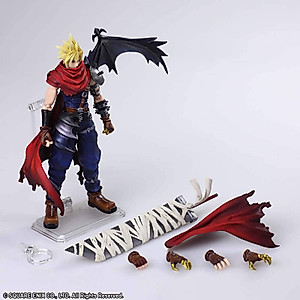 Square Enix Final Fantasy Bring Arts Cloud Strife (Another Form Variation) Action Figure, Multicolor