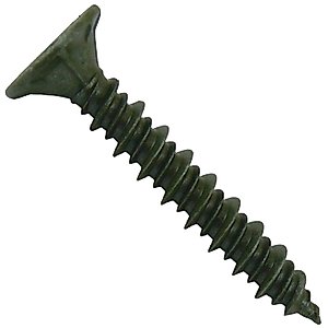 Jake Sales #10x1-1/4" Cement Board Torx/Star Head Screws Sharp Point for Fastening Cement Backer Board/Cement Board/Tile Board - - Torx/Star - T-25 Torx Head (1 Pound 166 Approx. Screw Count)