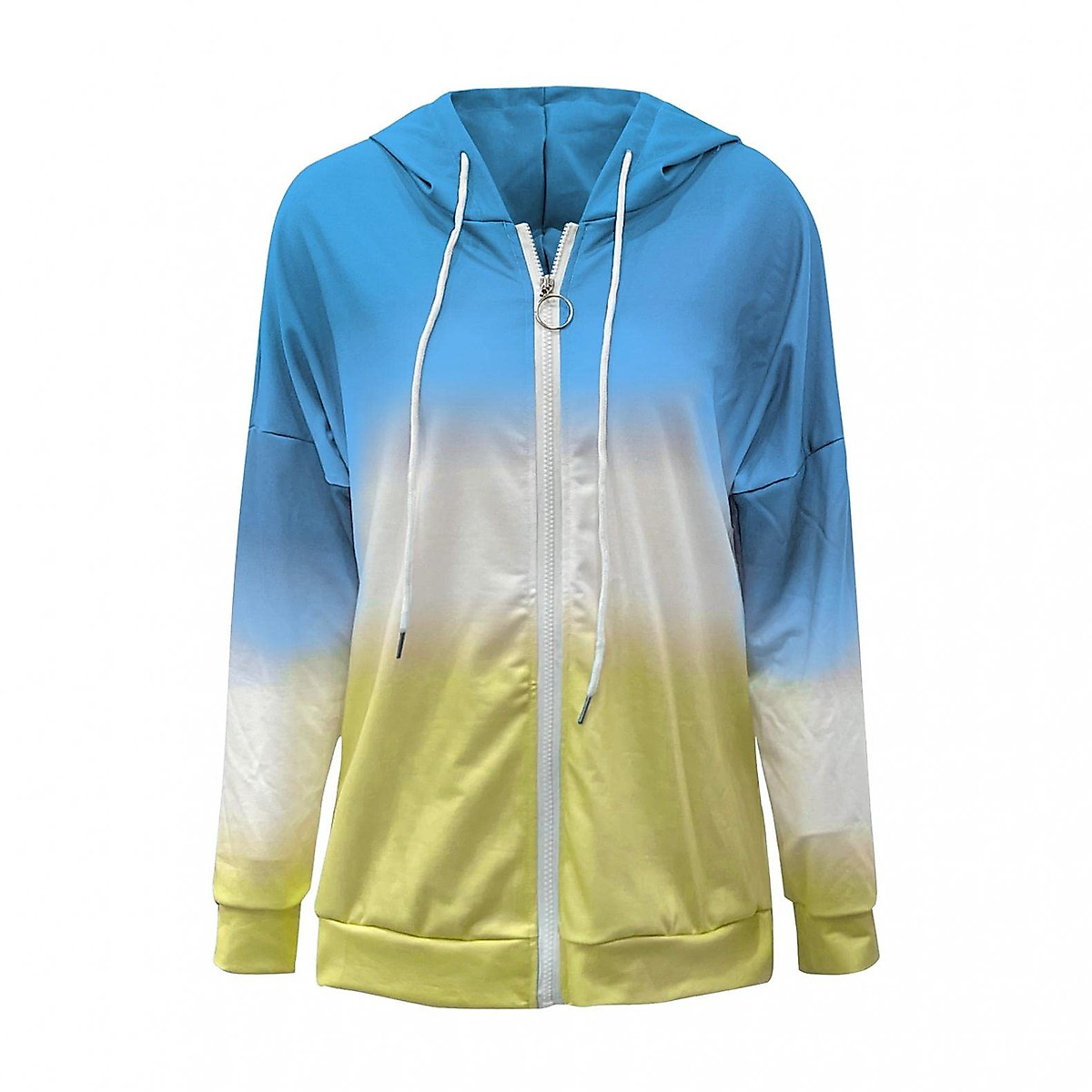 RUOYUN Women's Oversized Sweatshirt Los Angeles California Crewneck Long Sleeve Casual Loose Pullover Tops