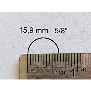 Plastic Stopper Replacement Plug for Salt and Pepper Shakers, Flower Pots, Bottles, Pipes etc 5/8”, 9/16”, 1/2” (6 pcs)