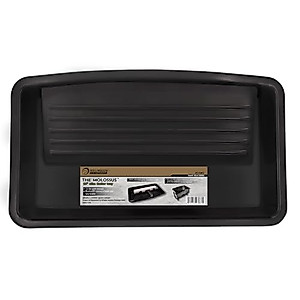 ROLLINGDOG 18 Inch Paint Tray-Large Paint Trays (Pack of 2) & Disposable Paint Tray Liners (Pack of 10)