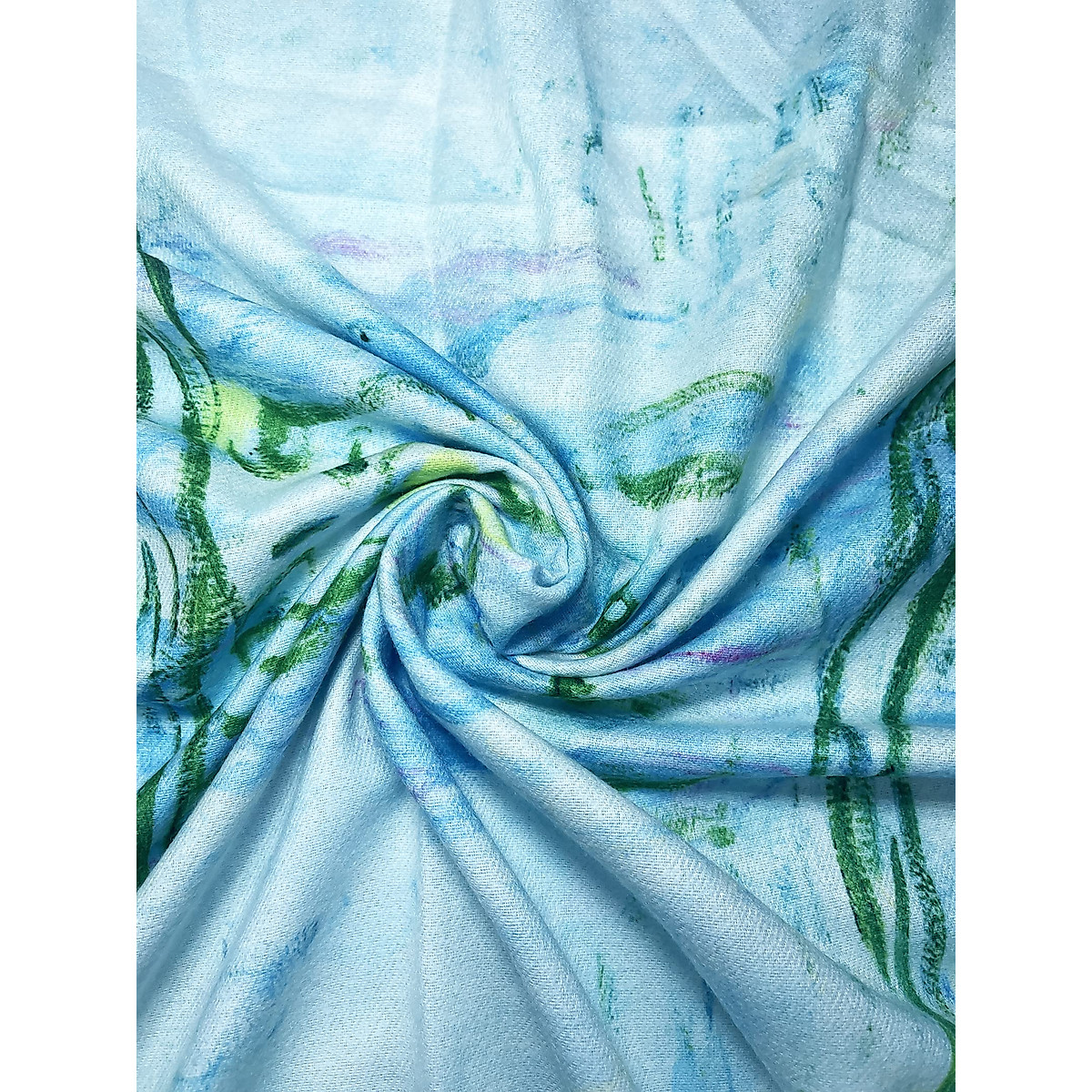 VIUJUH Soft Cashmere Feel Scarf Elegant Large Winter Warm Scarves Shawl Wrap Gifts Monet Klimt Van Gogh's Art Printed