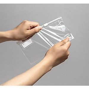 Snack Slider Storage Bags- 80 Count, Featuring Expandable Bottom, Zero BPA, Microwave-Safe(2 boxes of 40)