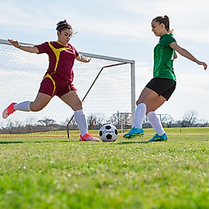 Champion Sports Retro Soccer Ball, Size 4 , Black/White