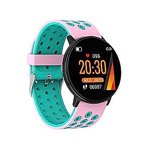 XXXDXDP Smart Watch Men Women Blood Pressure Smartwatch Watch Waterproof Heart Rate Tracker Sport Clock Watch Smart for Android iOS (Color : D)