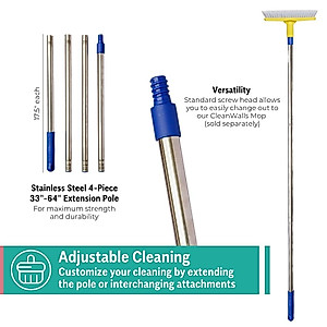 CHOMP! Grout Cleaner and Brightener, Includes Easy Scrubber Grout Cleaner Brush, Refreshes Grout and Removes Stains on Tile Floors and Walls in Showers, Bathrooms, Kitchens (1 Bottle x 32 Fl Oz)