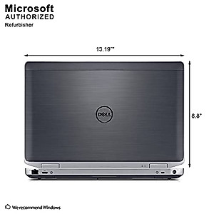 Dell Latitude E6320 Laptop - HDMI - Intel i5 2.5ghz - 4GB DDR3 - DVDRW - 250GB SATA HDD - Windows 10 Pro 64bit - (Renewed)