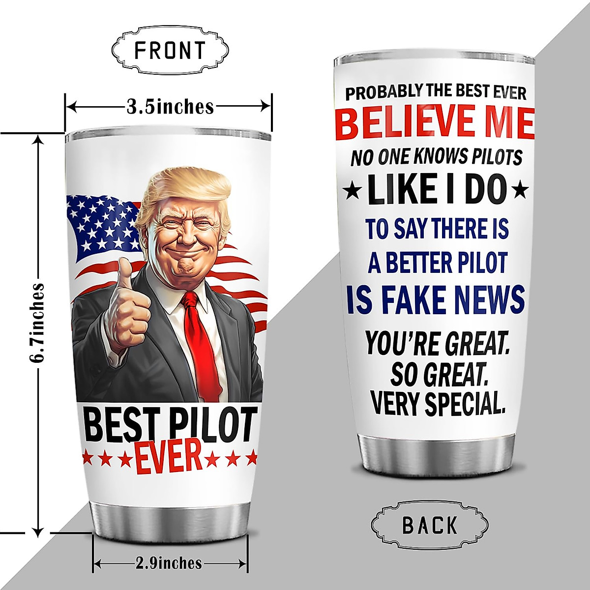 20 Oz Tumbler Aviation Gifts Pilot Gifts For Men Cool Gifts For Pilots Pilot Accessories Airplane Gifts For Men Private Pilot Pilot Accessories For Husband Son Birthday Christmas Retirement Gifts