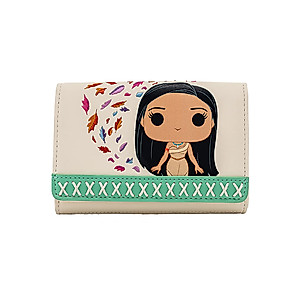 Loungefly X Disney Pocahontas POP! Trifold Wallet - Cute Wallets - Fashion Accessories