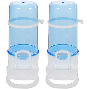 balacoo 2Pcs Small Animal Automatic Feeder Bird Hamster Water Dispenser Pet Food Dispenser Pet Water Bowl for Hamster Small Pet Bird