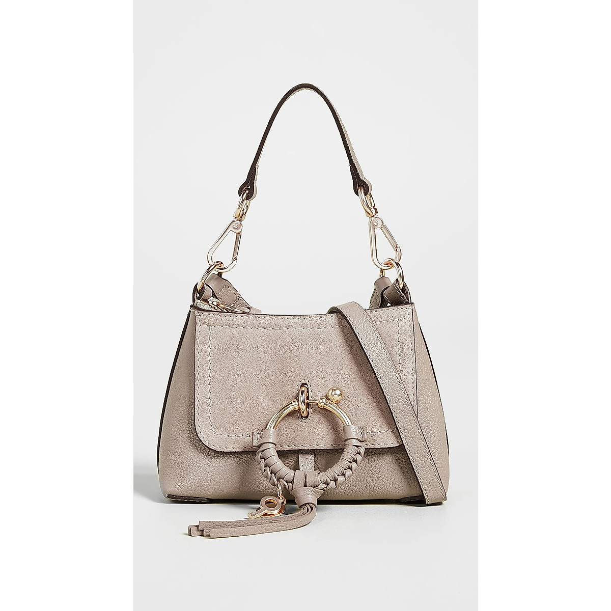 See by Chloe Women's Joan Mini Hobo, Motty Grey, One Size