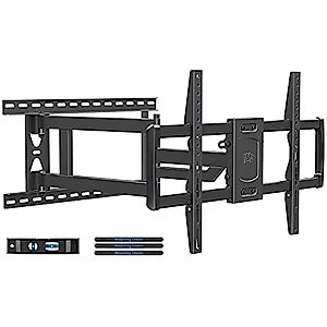 Mounting Dream Long Arm TV Wall Mount for 37-75 Inch TV, Corner TV Wall Mount with 32” Long Extension, Full Motion TV Mount Swivel & Tilt, Fits Max VESA 600x400mm,100 lbs, 16”,18”,24” Studs MD2285-LA