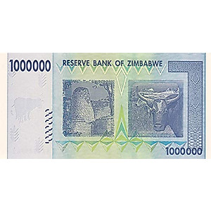 2008 - Reserve Bank of Zimbabwe $1 Million Dollars Seller Circulated (Various Grades)