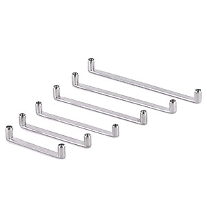 Painful Pleasures 14g Internally Threaded Flat Titanium Surface Barbell with 2mm Rise - 19mm ~ 3/4"