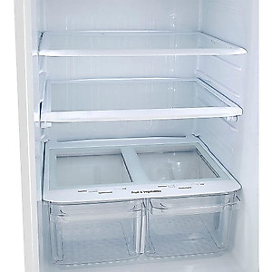 LG LTCS20020W 20.2 Cu. Ft. Top-Freezer Refrigerator - White