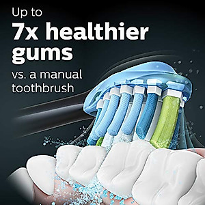 Philips Sonicare DiamondClean Smart 9750 Rechargeable Electric Power Toothbrush, Lunar Blue, HX9954/56