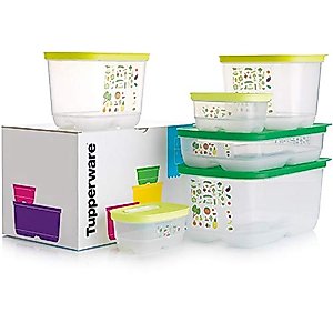 Tupperware 6-Pc Set Fridgesmart Container Airtight Food Saver Storage Container