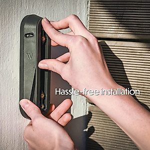 Wasserstein Vertical Adjustable Mount for Google Nest Doorbell (Battery) - Made for Google Nest