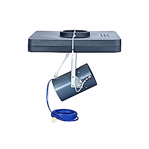 Scott Aerator Floating De-Icer for Lakes & Ponds | 1/3 Horse Power 230V Stainless Steel & Oil Free Motor with 5 Years Warranty | 35 ft. Electric Corded Cable Included | Made in USA